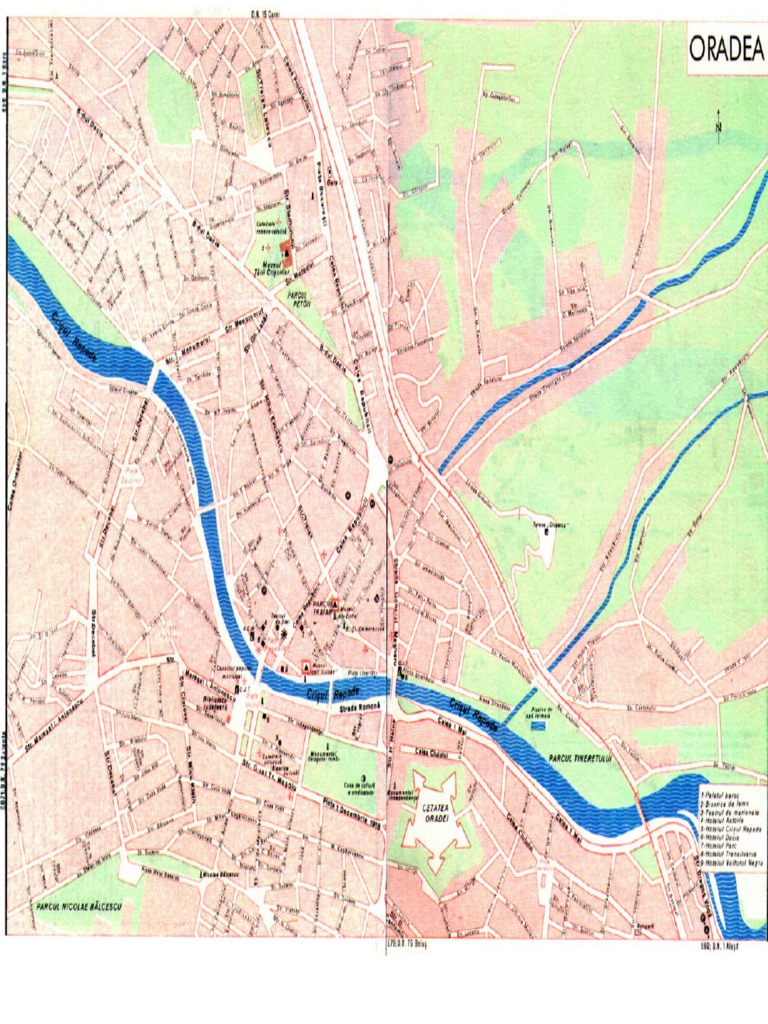 Oradea - Harta RPR | PDF