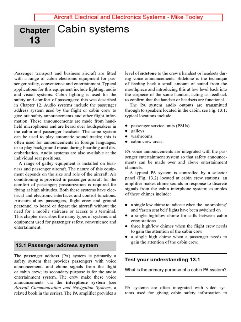 Passenger Address System Overview | PDF | Mechanical Fan | Air Conditioning