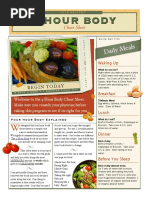 4 Hour Body Comprehensive Cheat Sheet | PDF | Lunch | Foods