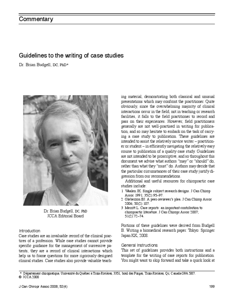 How To Write A Case Study | PDF | Abstract (Summary) | Headache