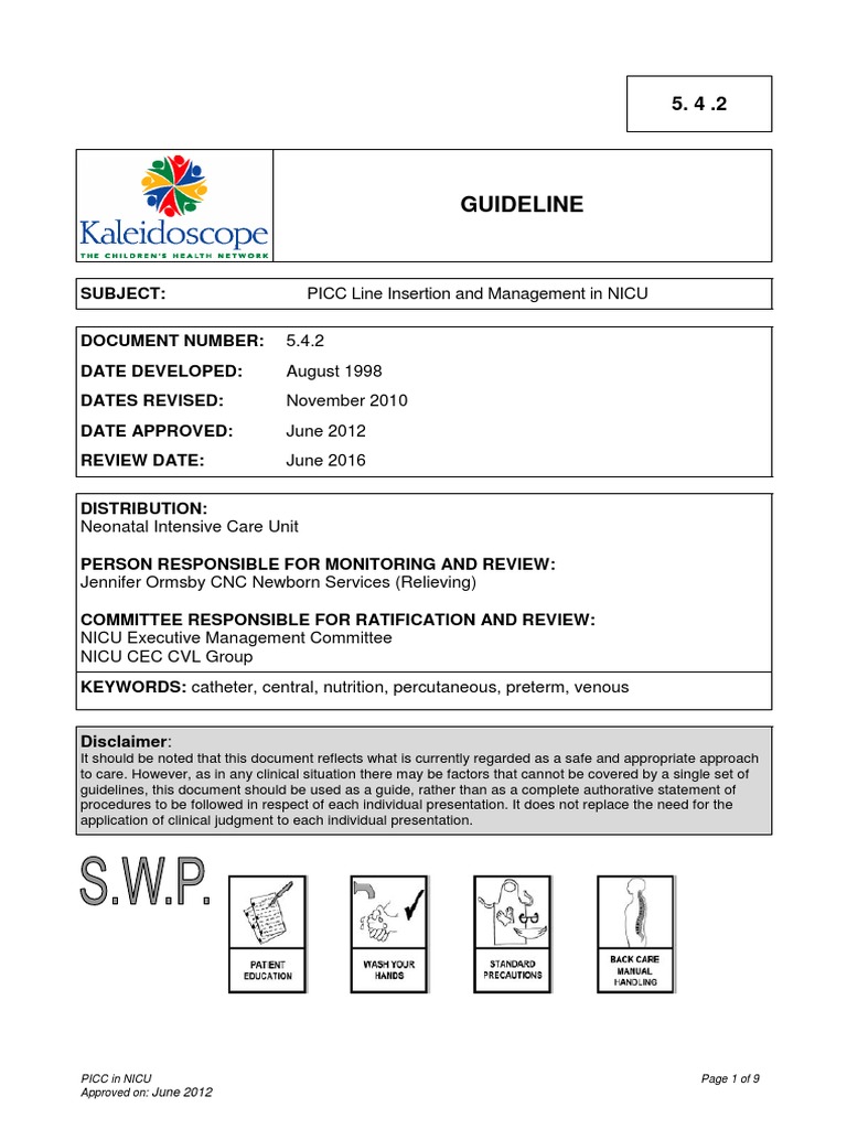 9, Procedure of PICC | Intravenous Therapy (37 views)