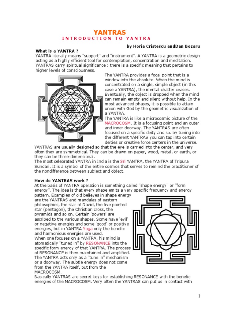 Yantras | Yoga | Spirituality