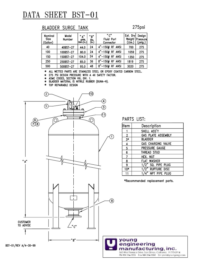 Datasheet BST 01 | PDF