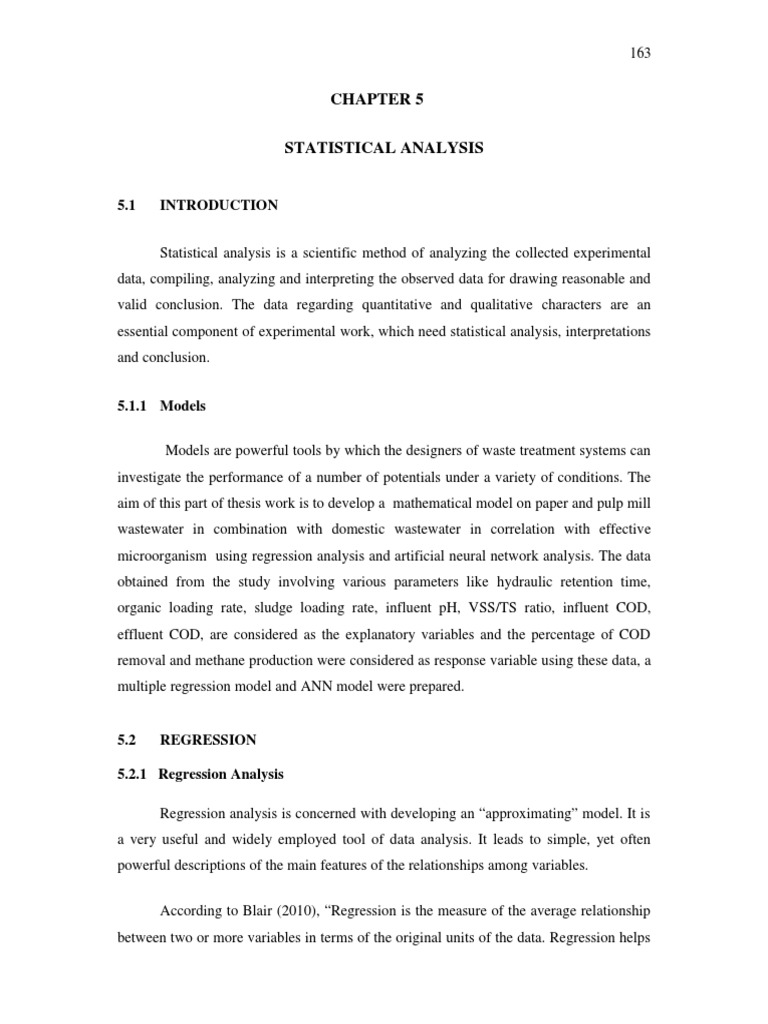 Chap V | PDF | Regression Analysis | Linear Regression