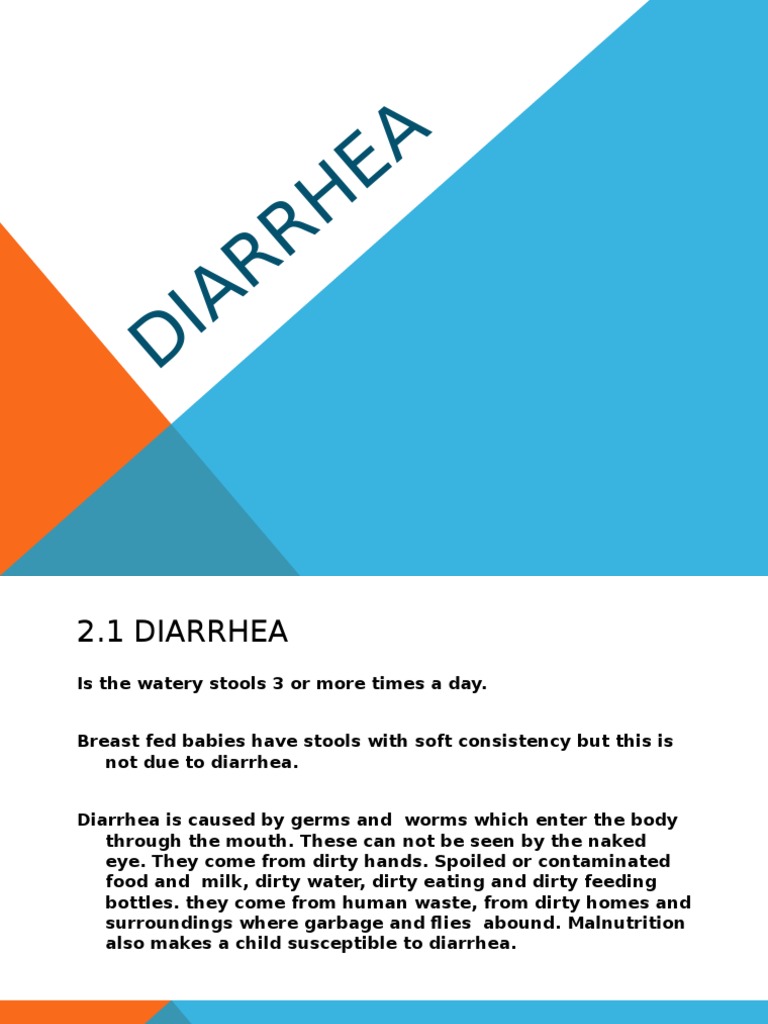 Diarrhea | PDF | Diarrhea | Dehydration