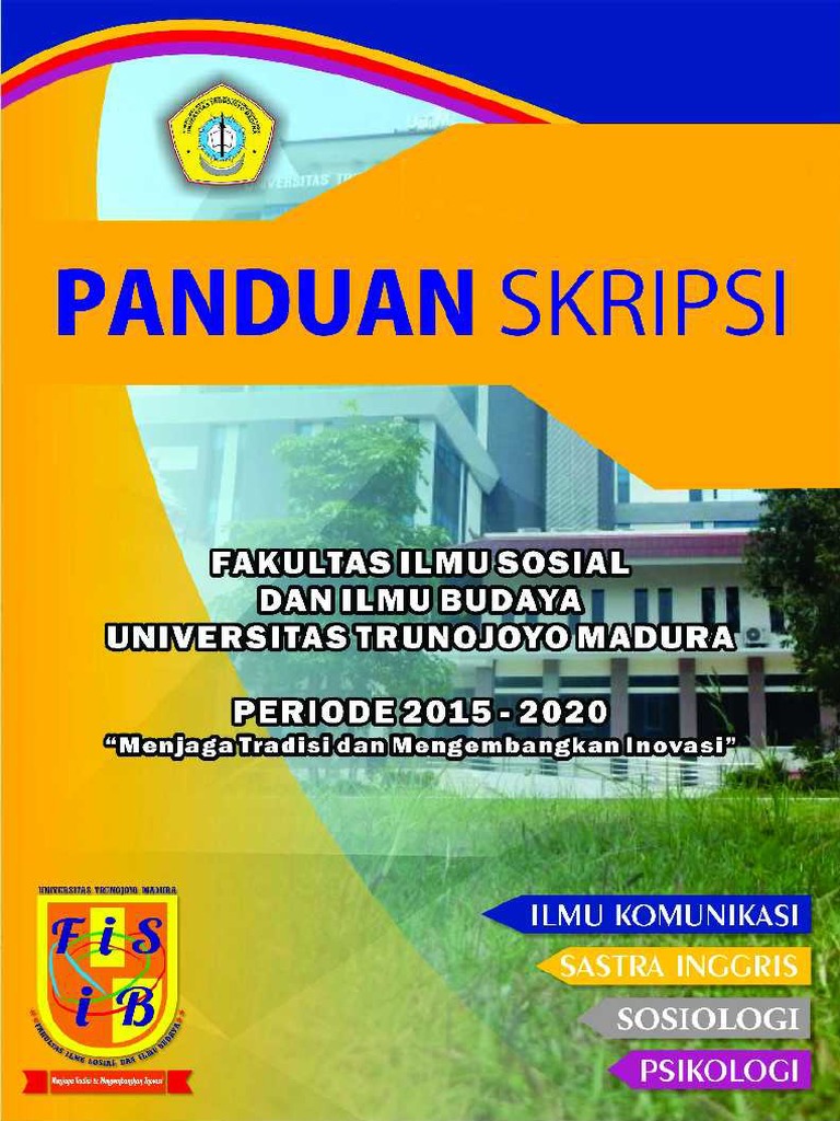 Panduan Skripsi Universitas Trunojoyo Madura | PDF | Karier ... Panduan Skripsi Universitas Trunojoyo Madura | PDF | Karier ...