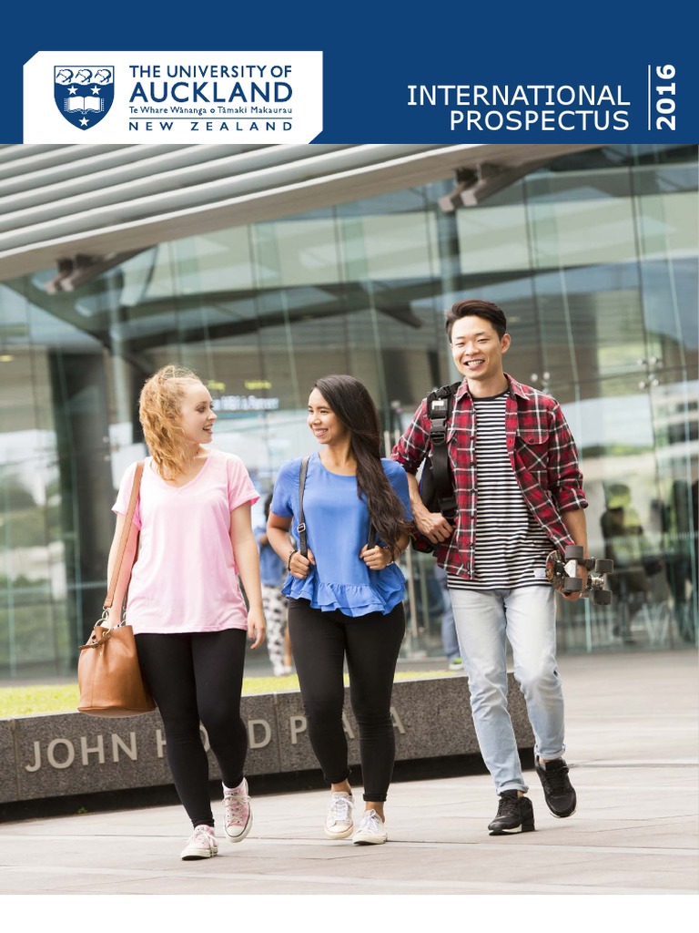 Uoa - International - Prospectus - 2016 University of Auckland NZ ...