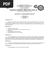 Accomplishment Report of SPG Third Quarter SY 2027-2018 | PDF | Change ...