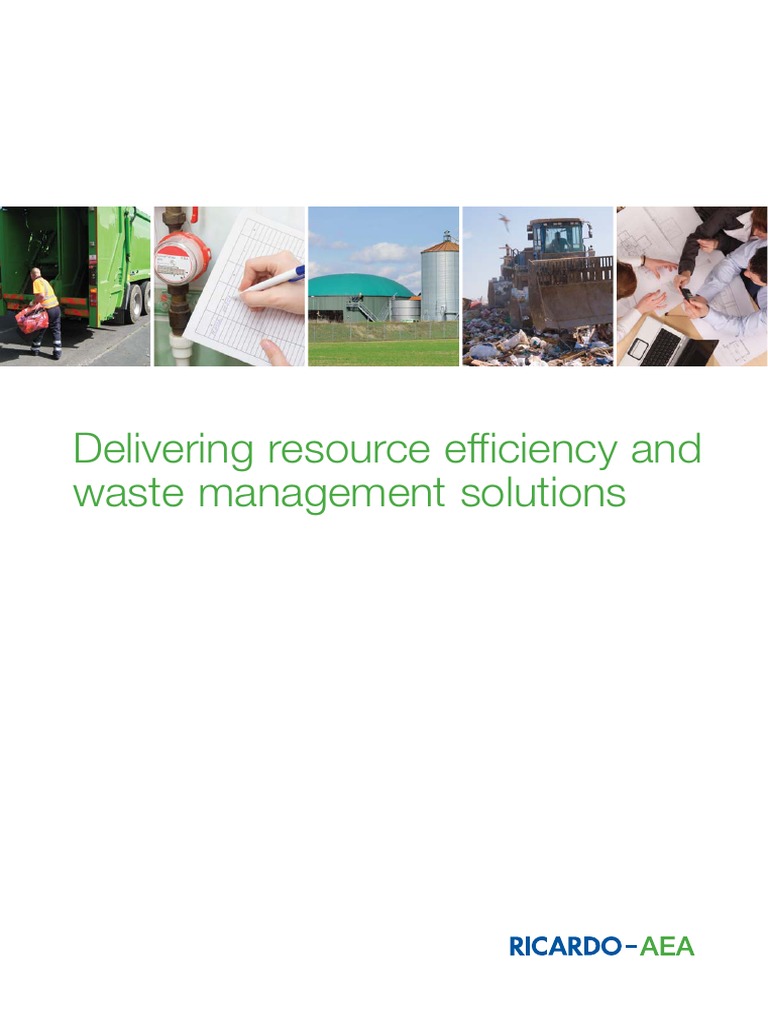 Ricardo-AEA Delivering Resource Efficiency and Waste Management ...