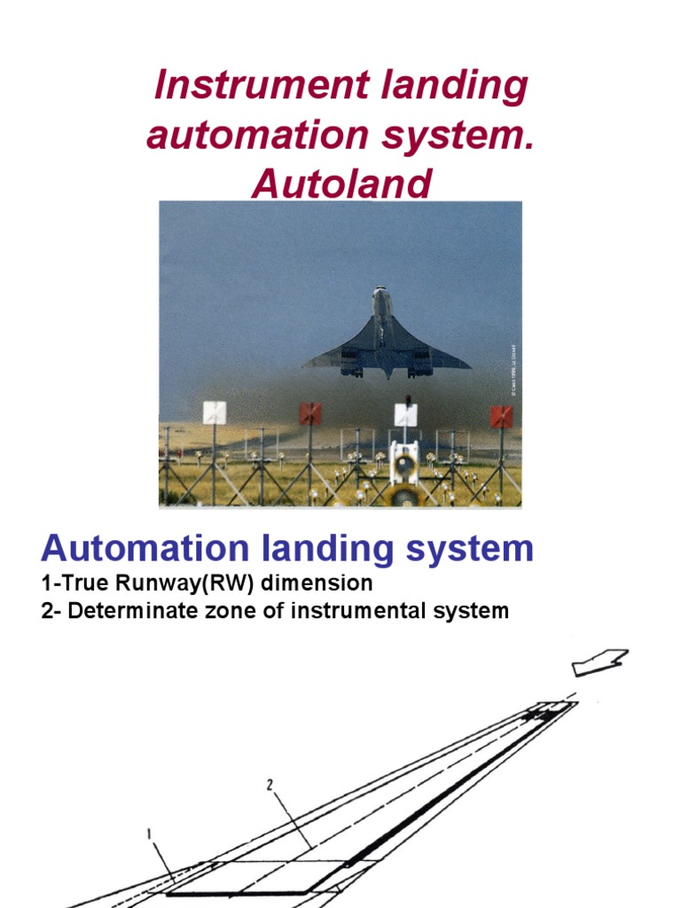 Autoland and ILS Overview | PDF | Telecommunications Engineering | Wireless