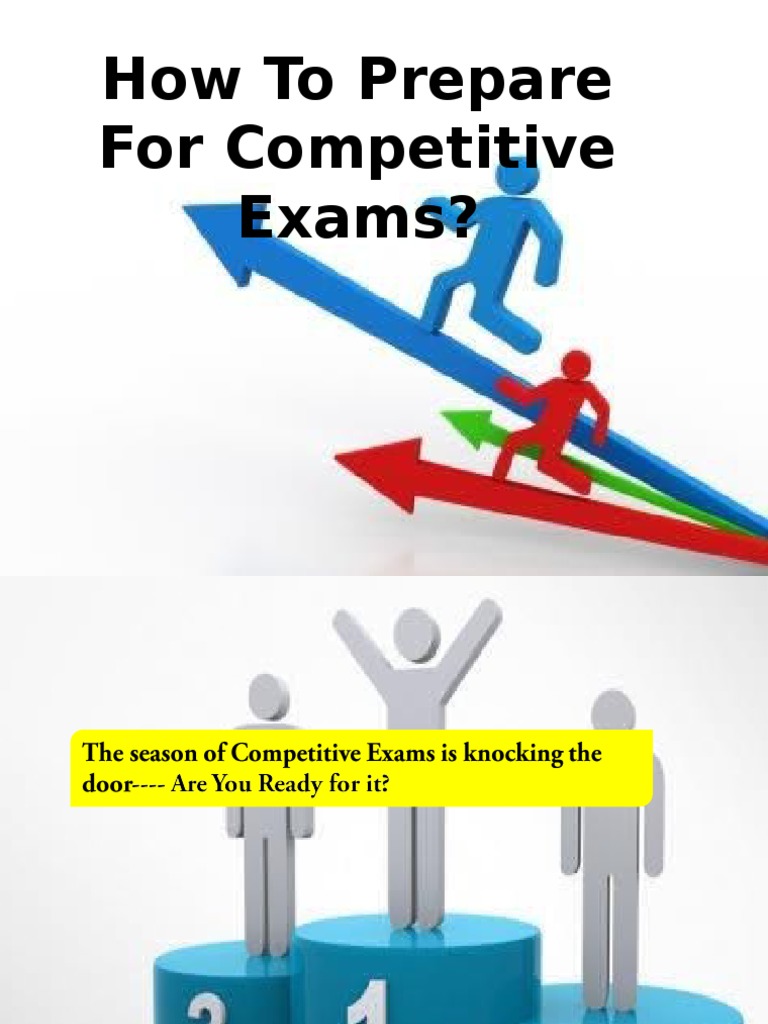 How To Prepare For Competitive Exams? | PDF