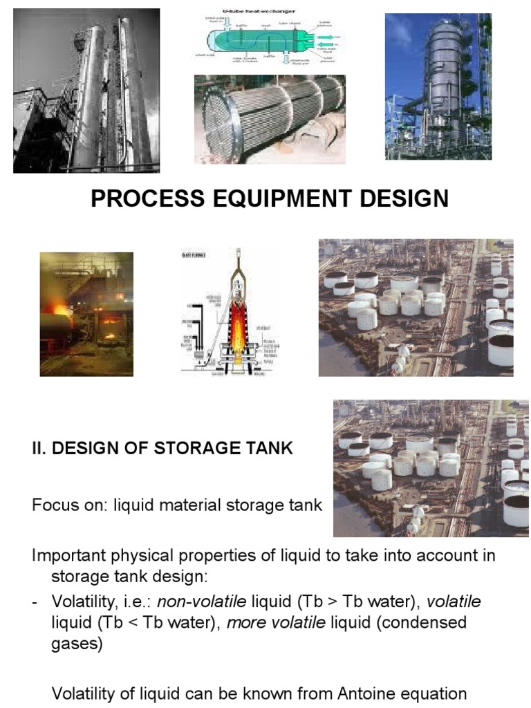 Design of Storage Tank | PDF | Materials | Phases Of Matter