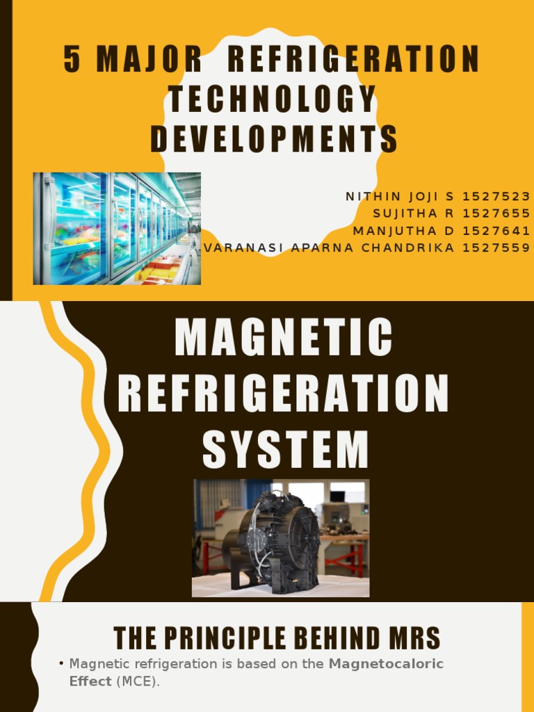 5 Major Refrigeration Techniques | PDF | Refrigeration | Carbon Dioxide