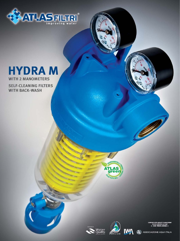 HydraM description and diagram pictures | Filtration | Pressure Measurement