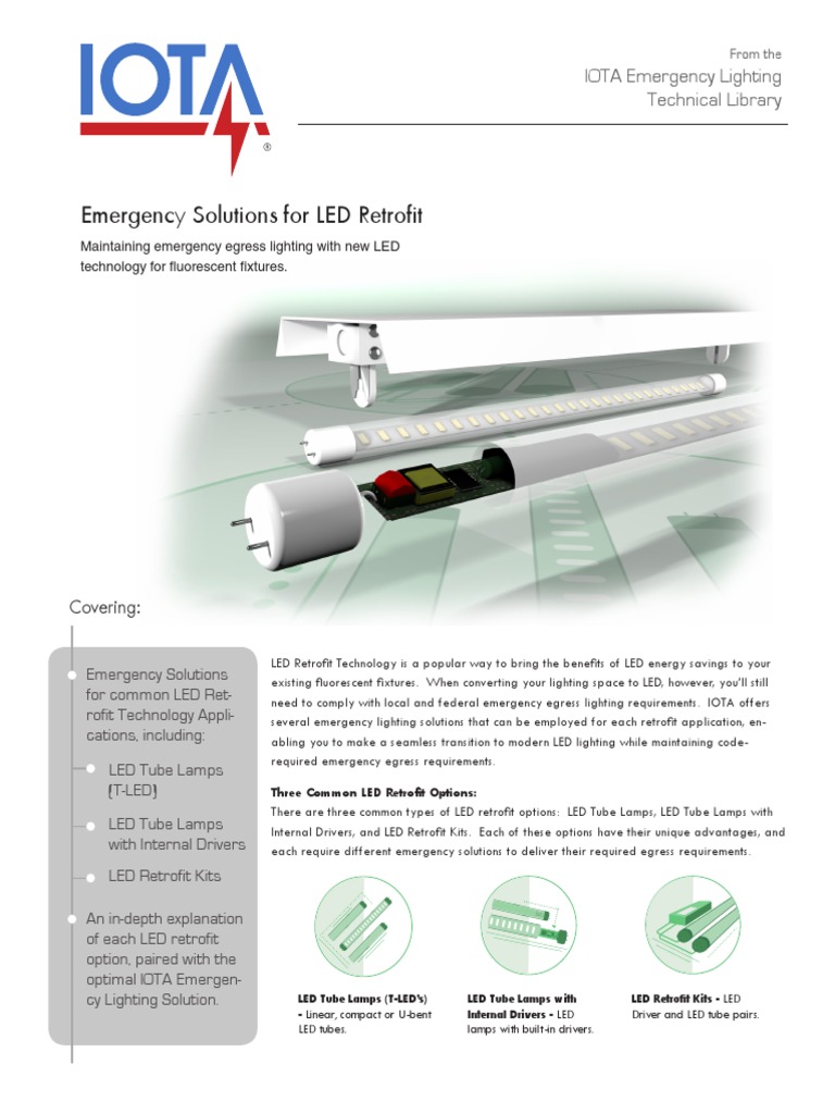 LED Retrofit Guide | Download Free PDF | Fluorescent Lamp | Light ...