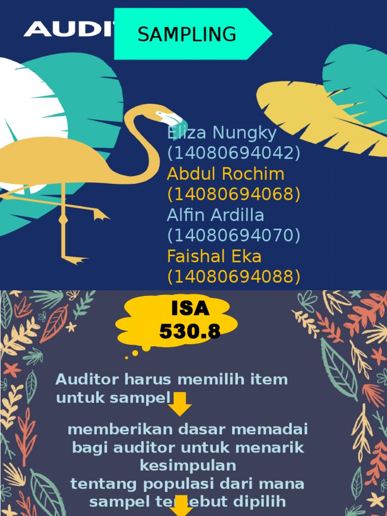 Isa 530 Sampling | PDF