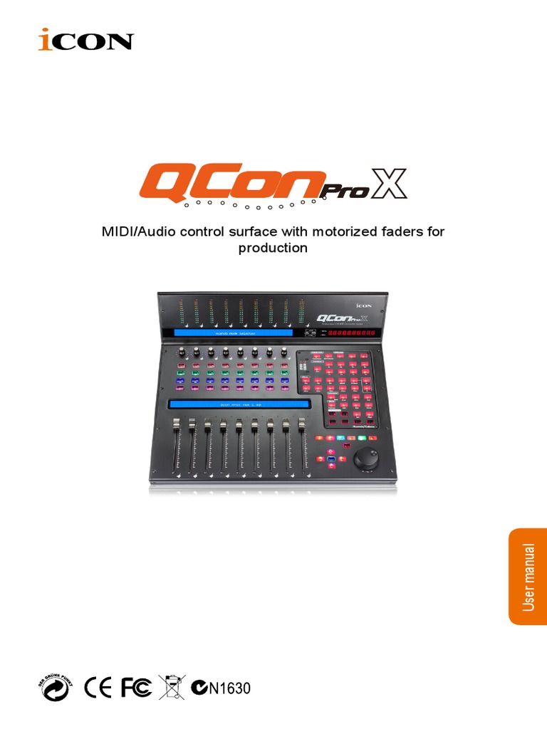 Qcon Pro X User Manual-English | PDF | Ac Power Plugs And Sockets ...