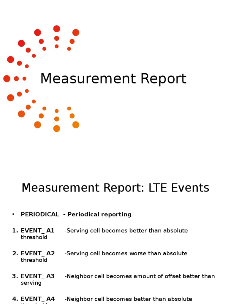 Measurement Report