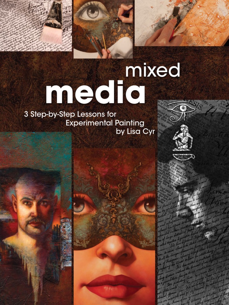 Experimental Mixed Media Techniques | PDF | Acrylic Paint | Paintings