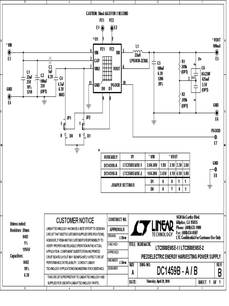 LTC - Schematic 1 | PDF | Manufactured Goods | Computer Engineering