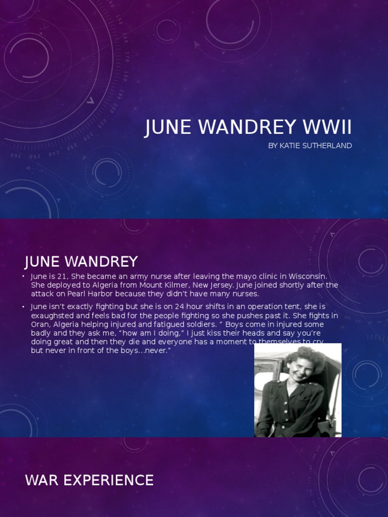 June Wandrey Wwii: by Katie Sutherland | PDF | Allies Of World War II ...