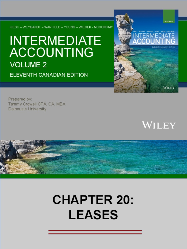 Intermediate Accounting: Eleventh Canadian Edition | PDF | Lease ...