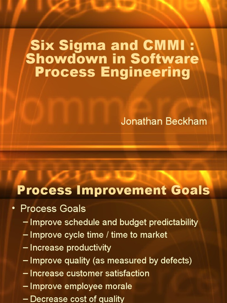 Six Sigma Presentation Final | PDF | Six Sigma | Production And ...