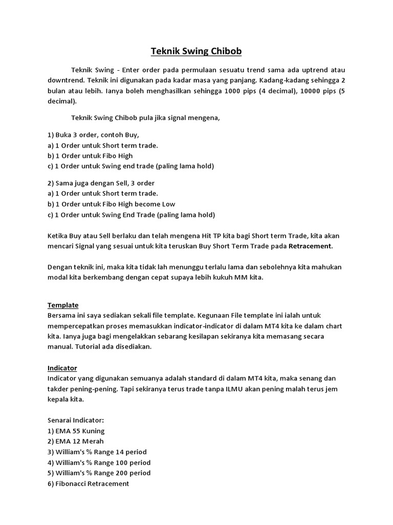 Teknik Swing Chibob | PDF