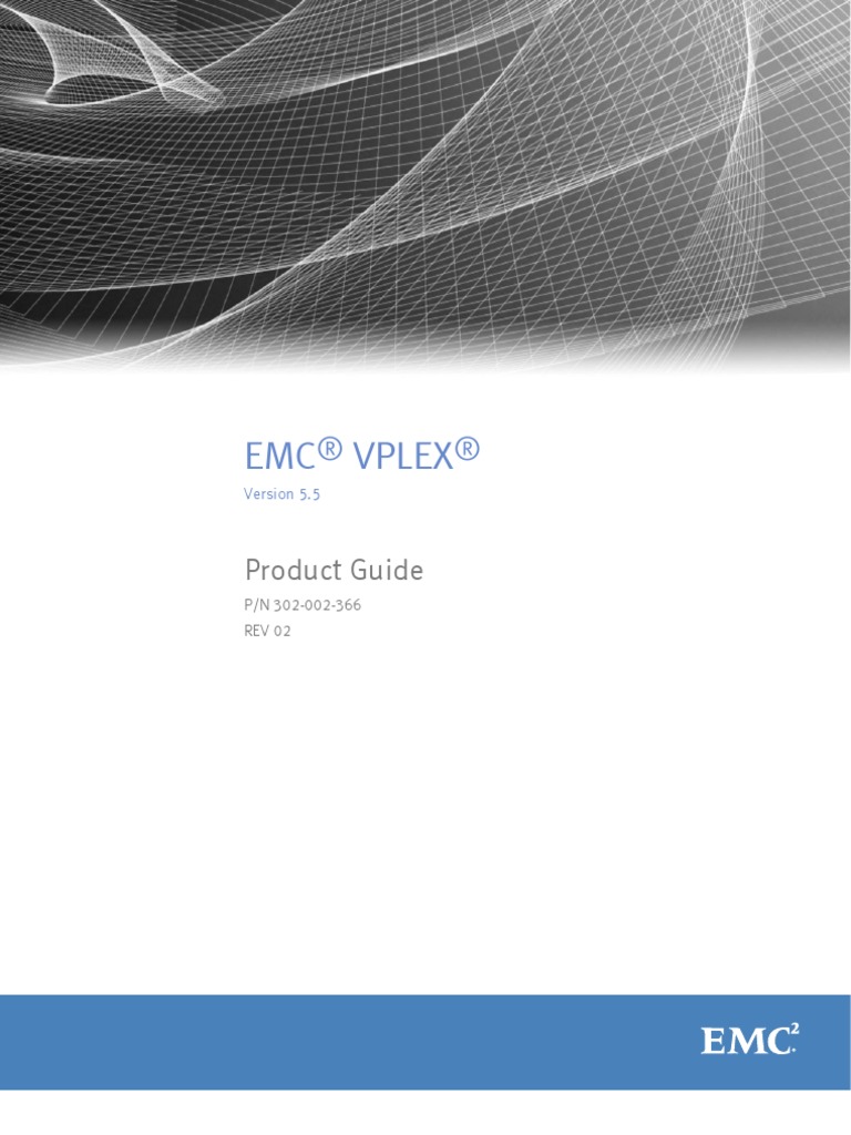 Docu61175 VPLEX 5.5 Product Guide | PDF | Command Line Interface | Data Center