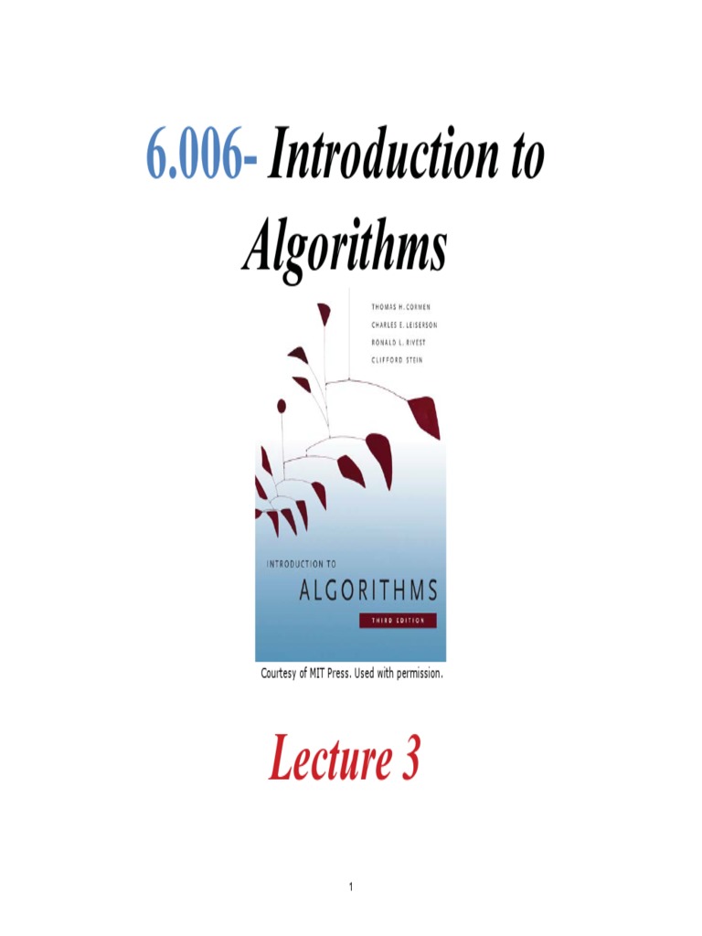 Introduction To Algorithms-MIT | Download Free PDF | Array Data ...