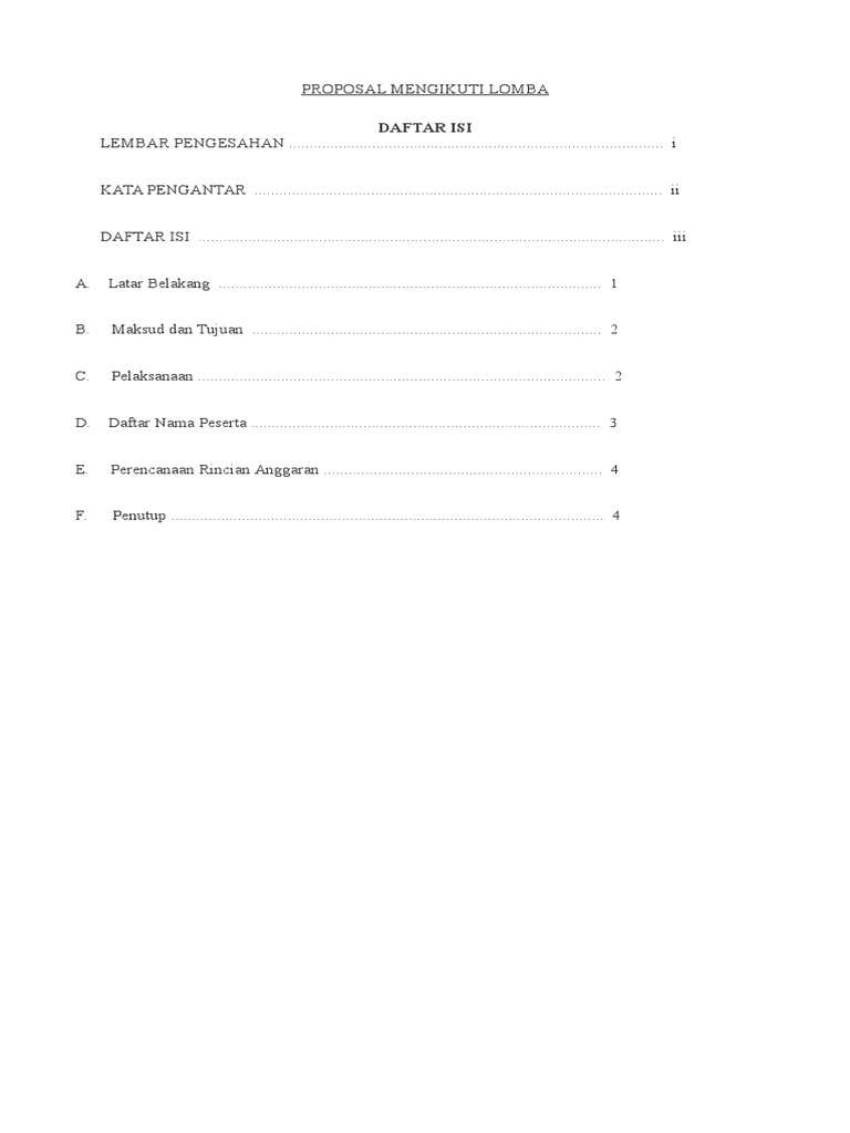 Proposal Lomba Paduan Suara Nasional | PDF