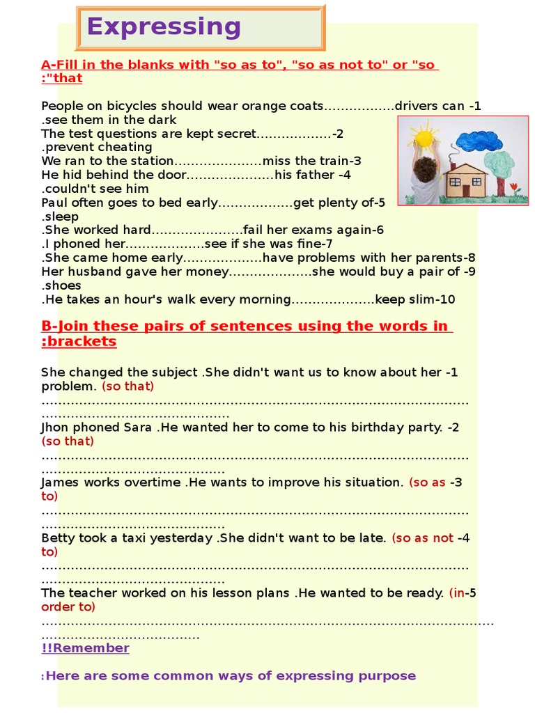 Expressing Purpose | PDF