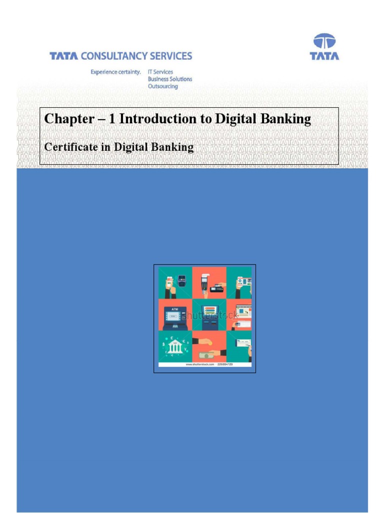Chapter 1 - Introduction To Digital Banking - V1.0 | PDF | Automated ...