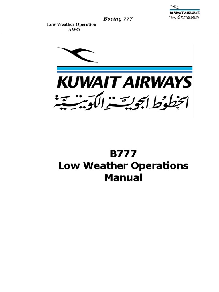 b777 Low Visibility Manual Rev3 Upadted-July-2015 | PDF | Runway ...