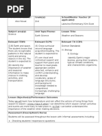 2nd Grade Extreme Weather Unit Lesson Plan | PDF | Lesson Plan ...