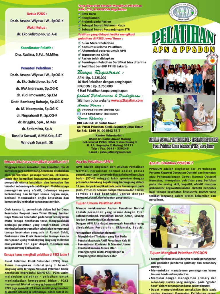 Brosur Apn Ppgdon | PDF
