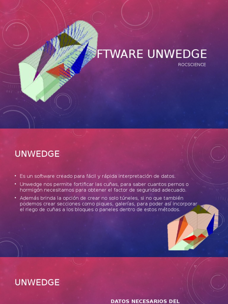 Optimización de Fortificación con Unwedge | PDF | Túnel | Software