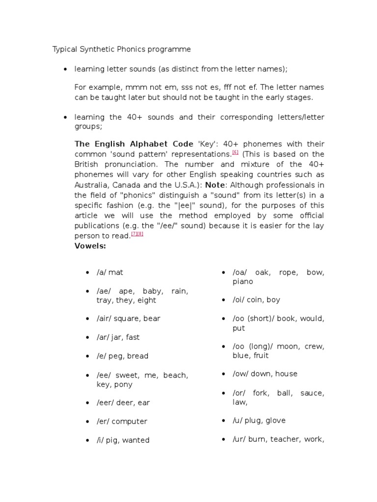 Phonics and Phonetics | PDF | Phonics | Oral Communication