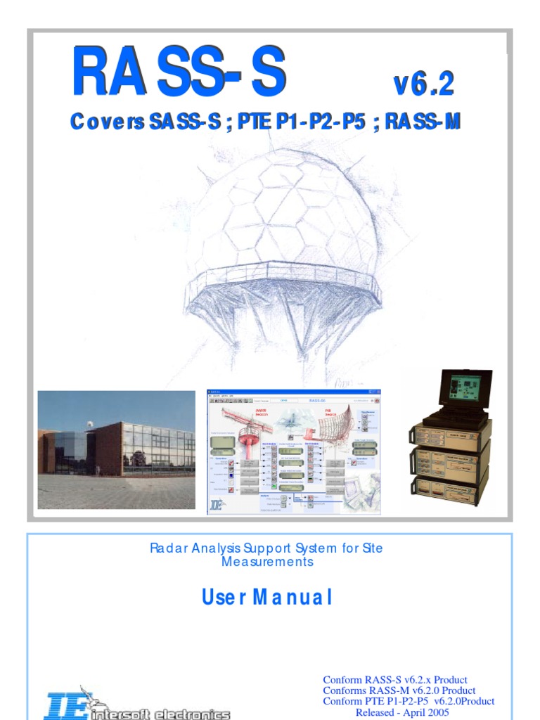 Rass S User Manual V62 Pdf Radar Electronics