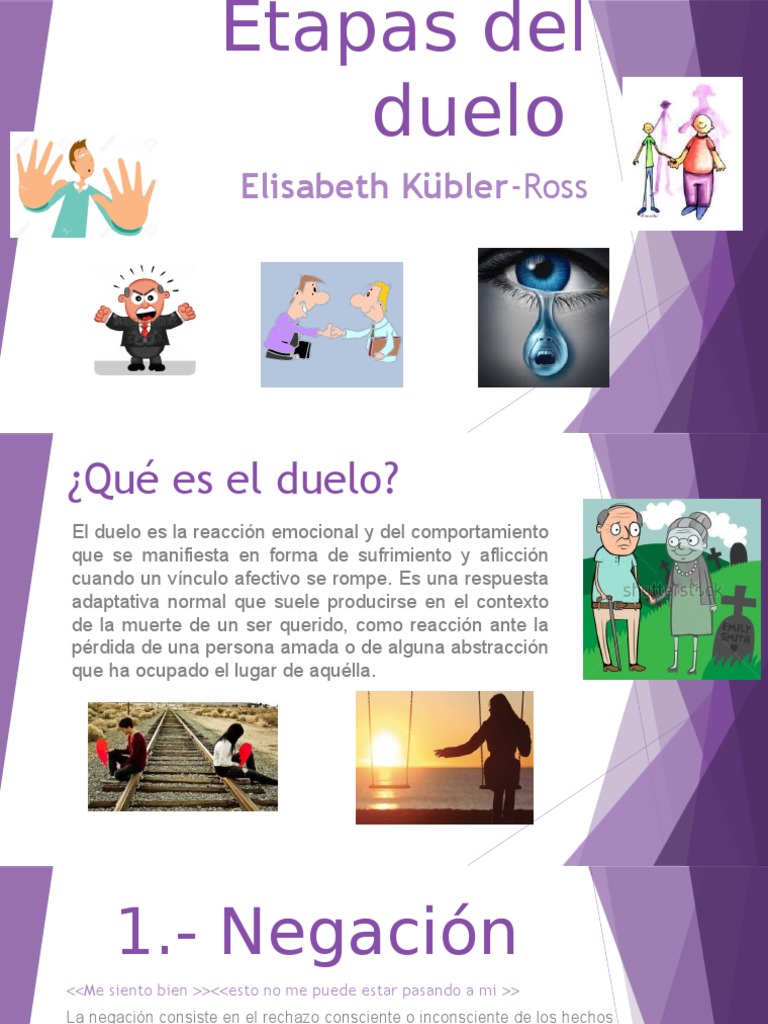 Etapas Del Duelo | PDF | Dolor | Las emociones