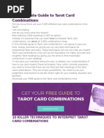 Meanings of All 78 Tarot Cards | PDF | Major Arcana