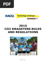 CO2 Dragster Design Challenge Guidelines | PDF | Wheel | Engineering ...