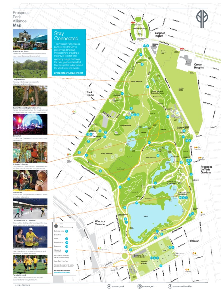 Prospect Park Brooklyn Map
