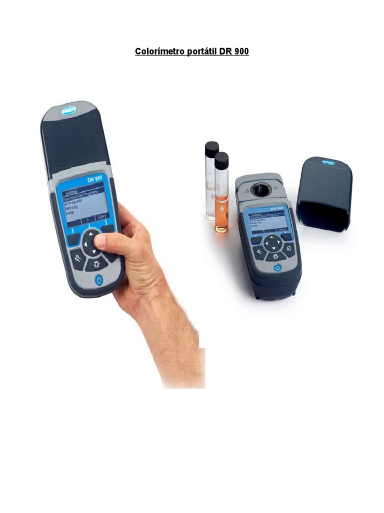 Colorímetro Portátil DR 900 | PDF