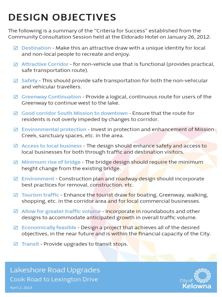 1 Design Objectives | PDF | Technology & Engineering