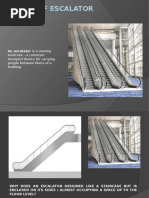Escalators Basic Components | PDF | Escalator | Transmission (Mechanics)