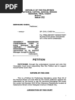 Motion To Disqualify Counsel - Sample | PDF | Equity (Law) | Lawyer