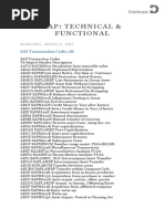 Understanding SAP ABZON Transaction | PDF | Debits And Credits ...
