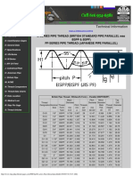 R vs G Threads: Key Differences Explained | PDF | Pipe (Fluid ...