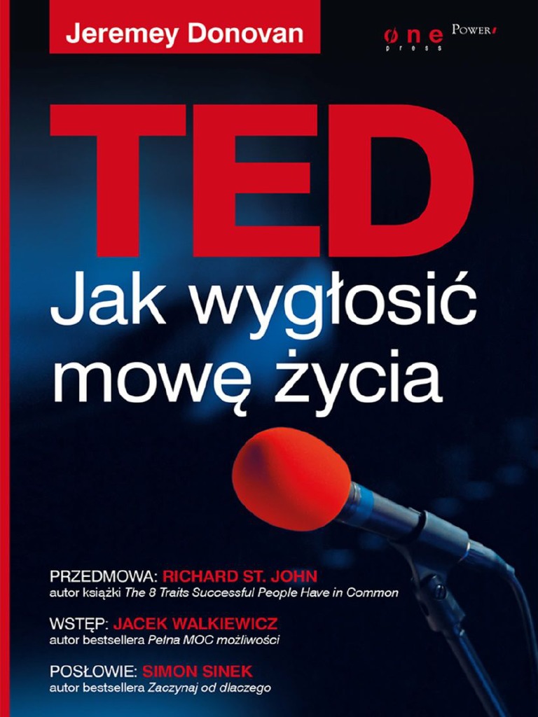 Donovan J. - TED. Jak Wygłosić Mowę Życia | PDF